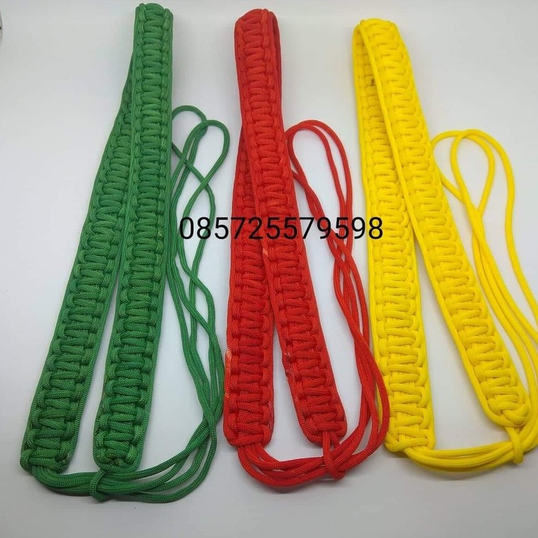 Jual TALI PELUIT MERAH / KUNING / HIJAU / TALI PELUIT PRAMUKA / per pcs ...
