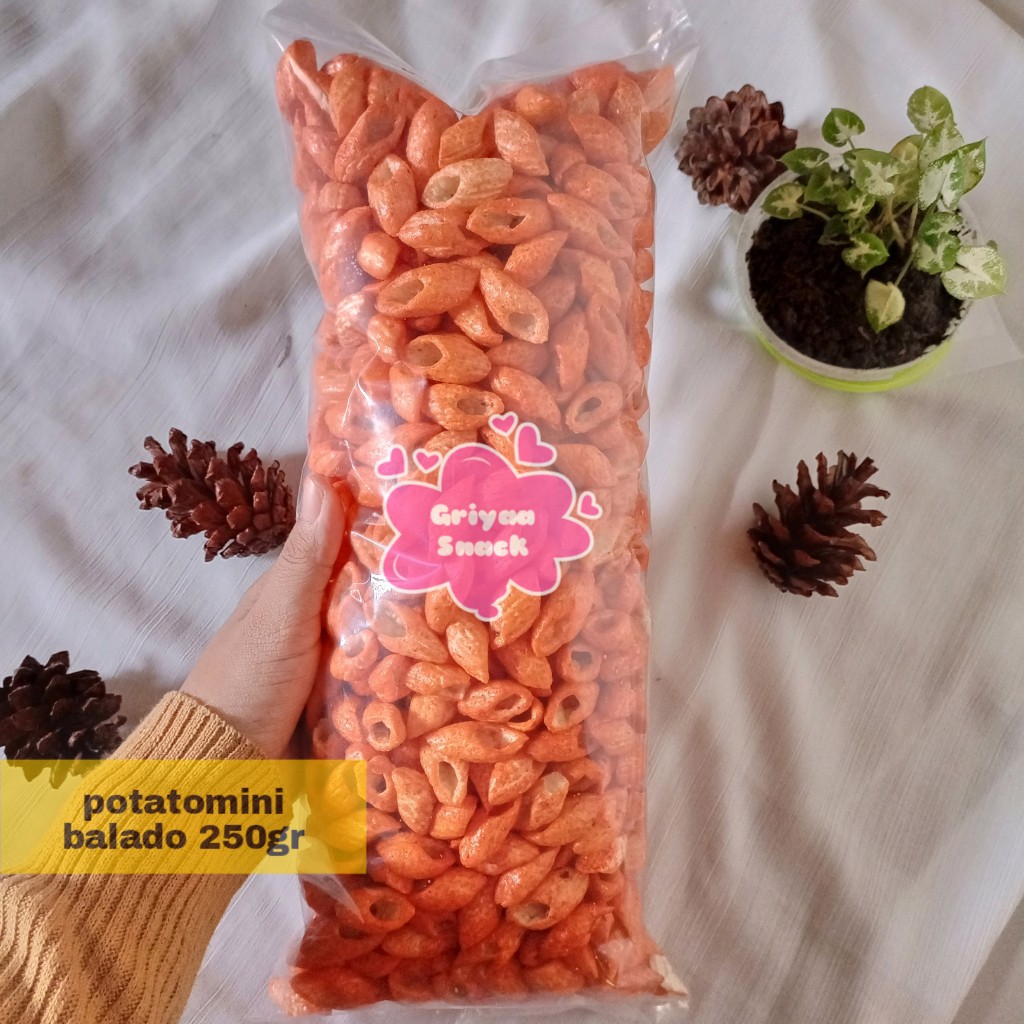 Jual SNACK LEBARAN POTATO MINI 250GR | Shopee Indonesia