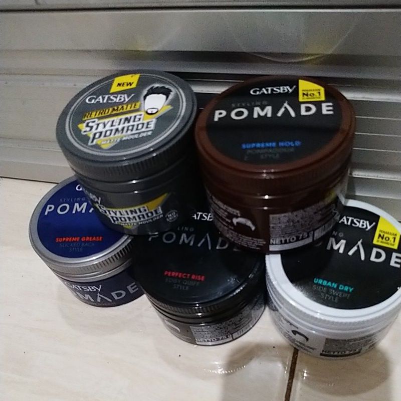 Jual Gatsby Pomade 75gr gatby minyak rambut gatsby styling pomade ...