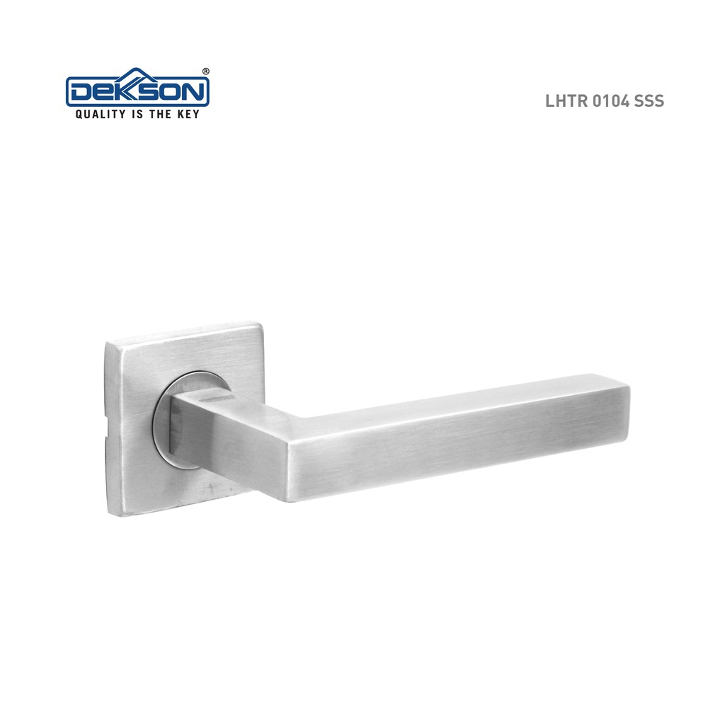Jual DEKKSON Lever Handle Tube Rose Gagang Pintu LHTR 0104 SUS 304 ...