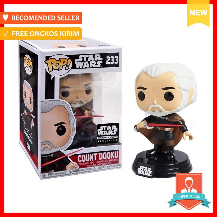Jual FUNKO POP STAR WARS SMUGGLERS BOUNTY (SITH) COUNT DOOKU WITH SABER ...