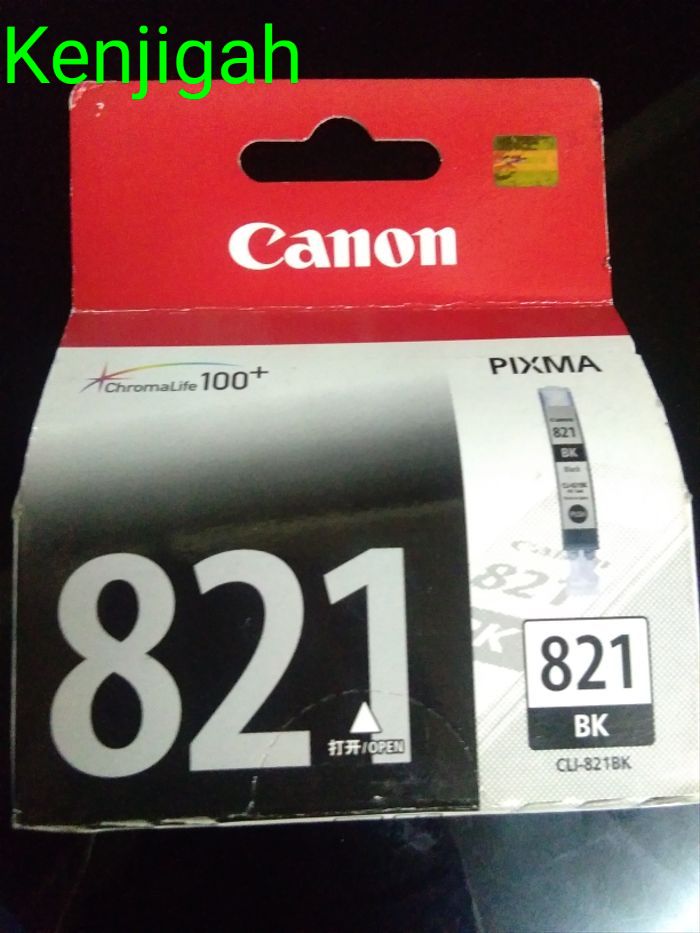 Jual tinta cartridge canon 821 black ink original | Shopee Indonesia