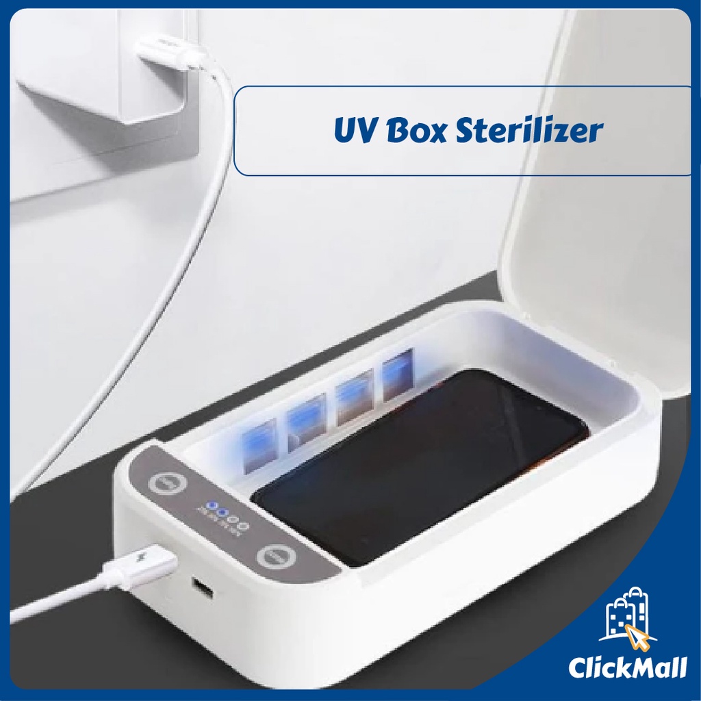 Jual UV Sterilizer Box / UV Sterilizer Portable / UV Disinfectant Box | Shopee Indonesia