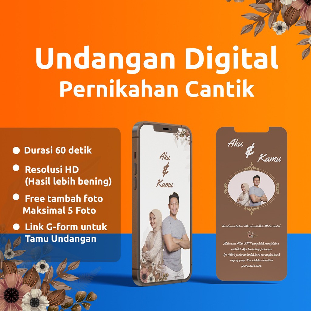Jual Undangan Digital Web Undangan Online Undangan Website Wedding ...