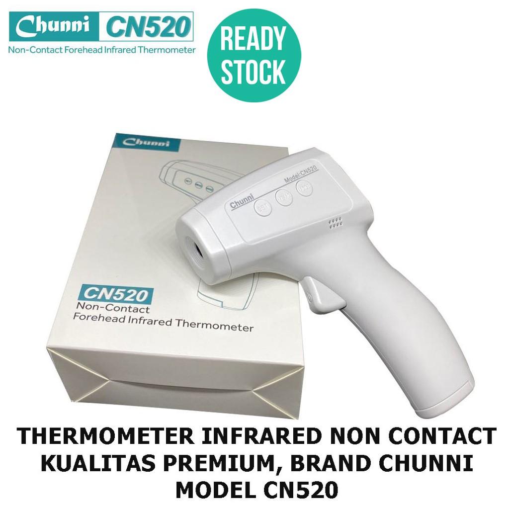 Jual Thermogun Thermo Gun Thermometer Infrared Non Contact Termoter ...