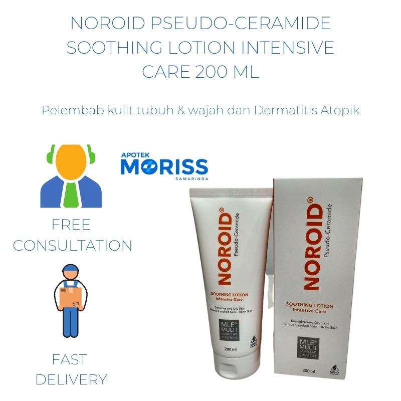 Jual NOROID PSEUDO-CERAMIDE SOOTHING LOTION INTENSIVE CARE 200 ML ...