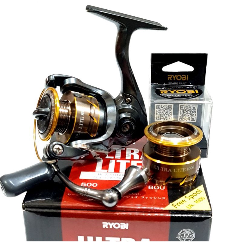 Jual Reel ryobi ultra lite 500 800 bonus spool 1000 | Shopee Indonesia