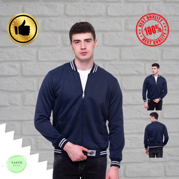 Jual Jaket Baseball Pria Cowok Jaket Motor Pria Jaket Sweater Pria ...