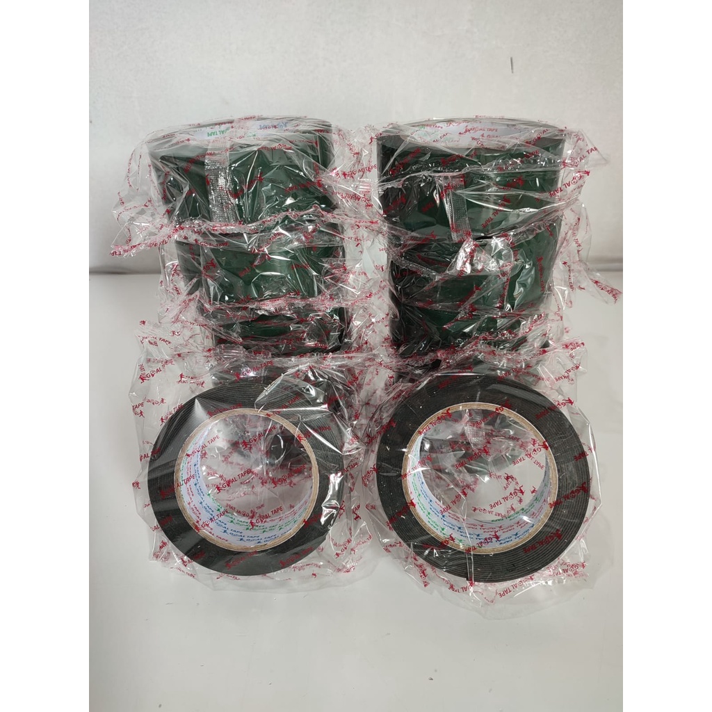 Jual DOUBLE TAPE FOAM / FOAM TAPE / Perekat Dua Sisi Goal Tape 2" inc ...