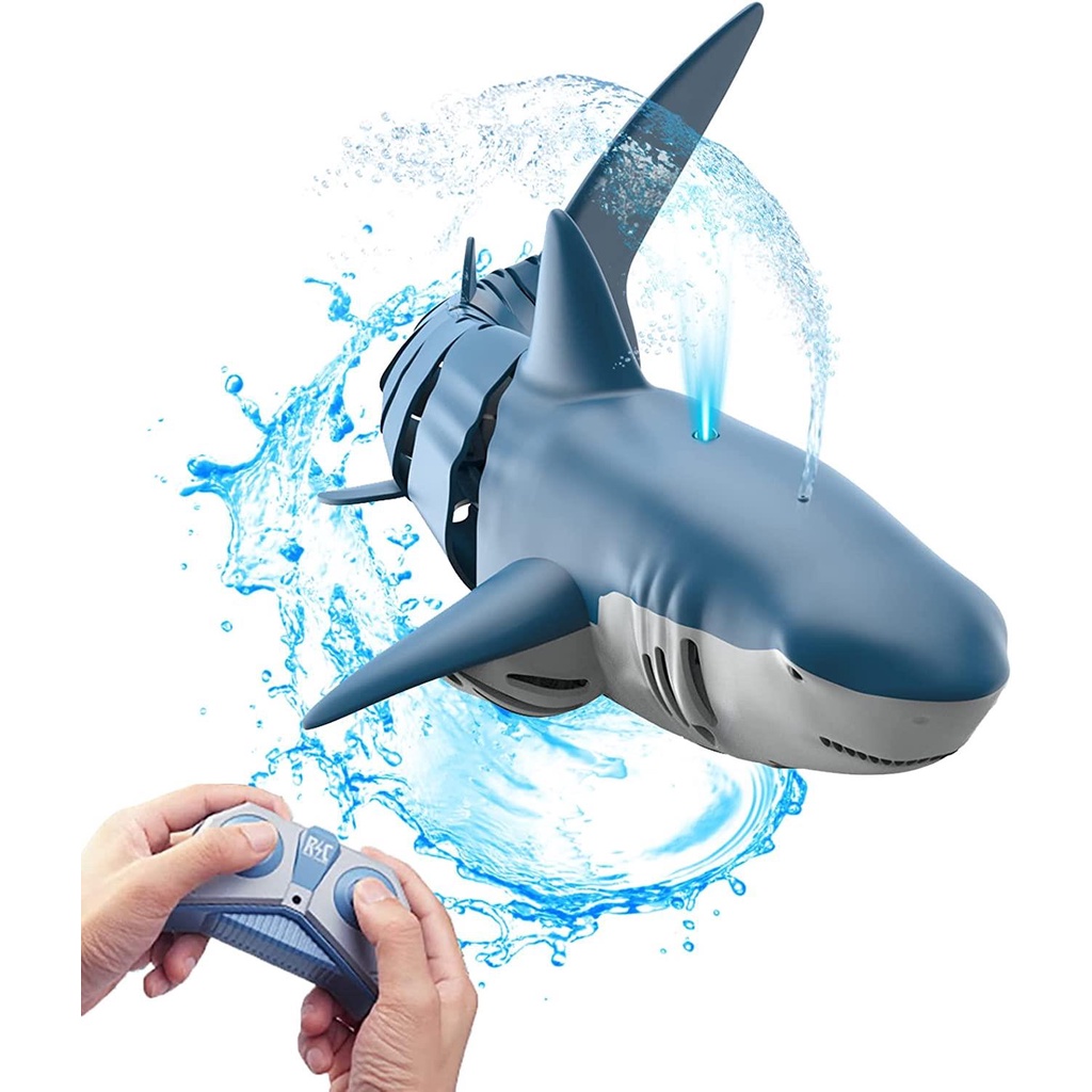 Jual JOJOTOY Mainan RC Hiu Ikan Remote Control 2.4G /Upgrade Jet Air ...