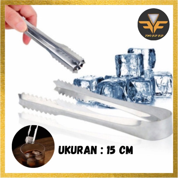 Jual Pencapit Capitan Es Batu Kue Jepitan Stainless Steel Alat Pencapit ...