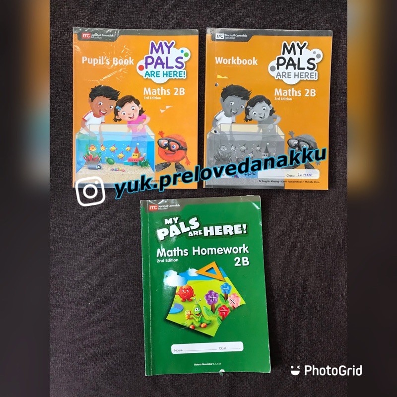 Jual My Pals are here Maths 2B 3rd edition Pupil Book, Workbook, Maths ...
