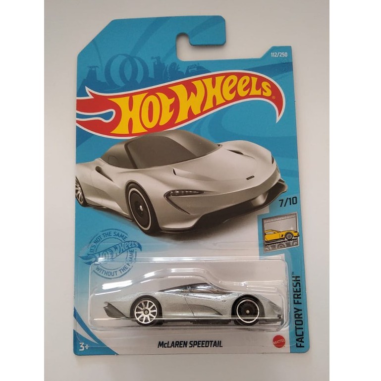 Jual Diecast Hot Wheels McLAREN SPEEDTAIL Silver Abu HW Hotwheels Mobil ...