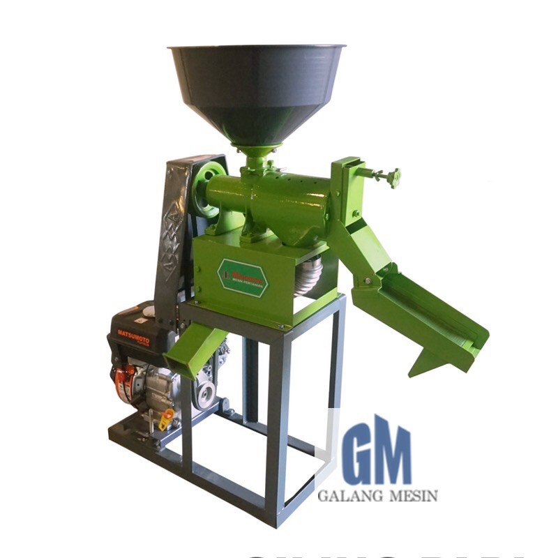 Jual MAHKOTA Mesin Alat Gilingan Padi Dengan Rangka KD-400 Penggiling Padi KD400 | Shopee Indonesia