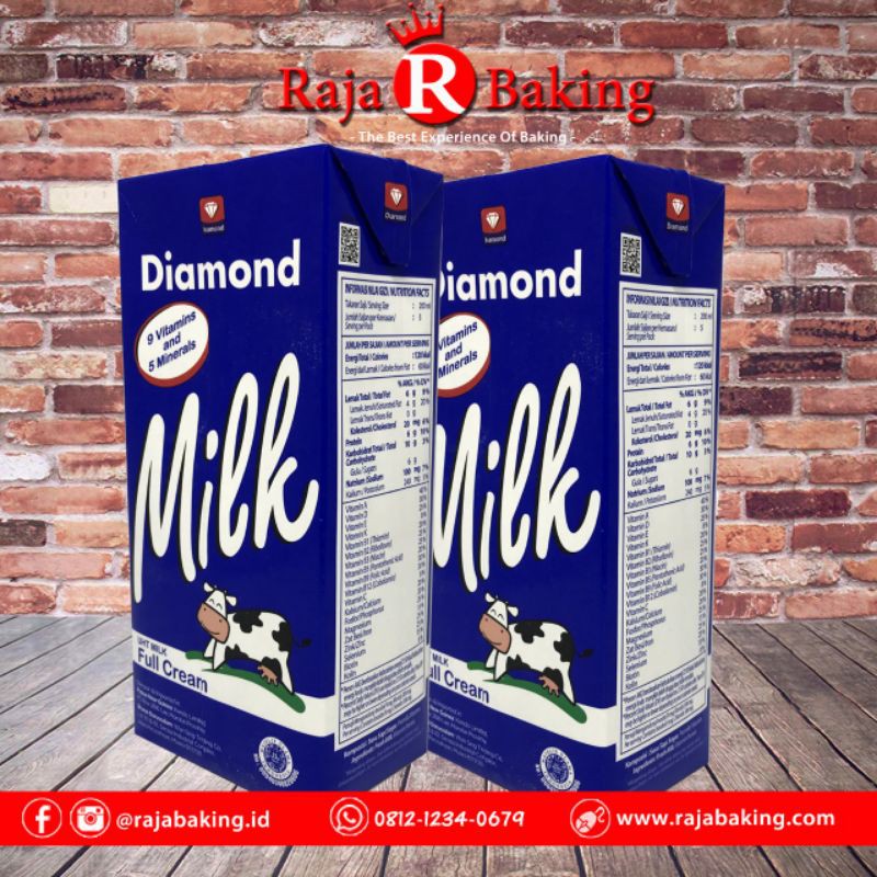 Jual Diamond Milk 1L | Shopee Indonesia