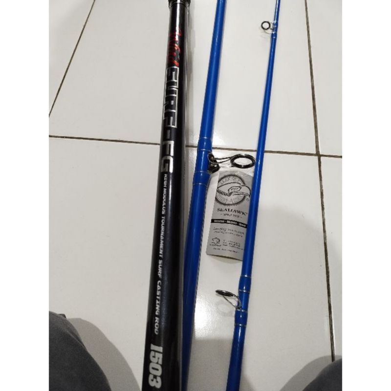 Jual Joran seahawk wind surf sambung 3, joran Pasiran pinggiran 360-390 ...