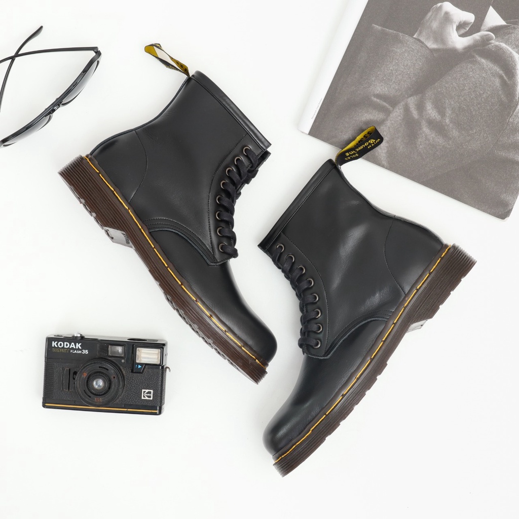 Jual sepatu boot docmart pria sepatu boots docmart wanita sepatu couple ...