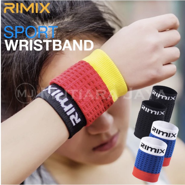 Jual RIMIX Sport Wrist Band Wristband Handband Hand Wrist Handuk Tangan Sarung Lengan | Shopee ...