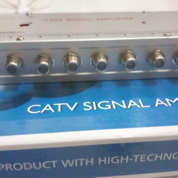 Jual Grosir rayden catv signal amplifier 8 way 20dbi / splitter penguat | Shopee Indonesia