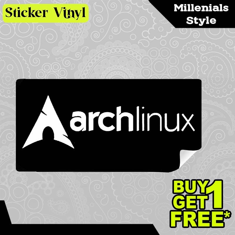 Jual Stiker Sticker Arch Linux Gambar Unik Desain Keren dan Kekinian ...