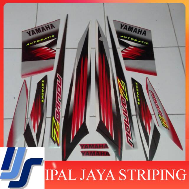 Jual Stiker Nouvo Z 2005/2006 merah silver | Shopee Indonesia