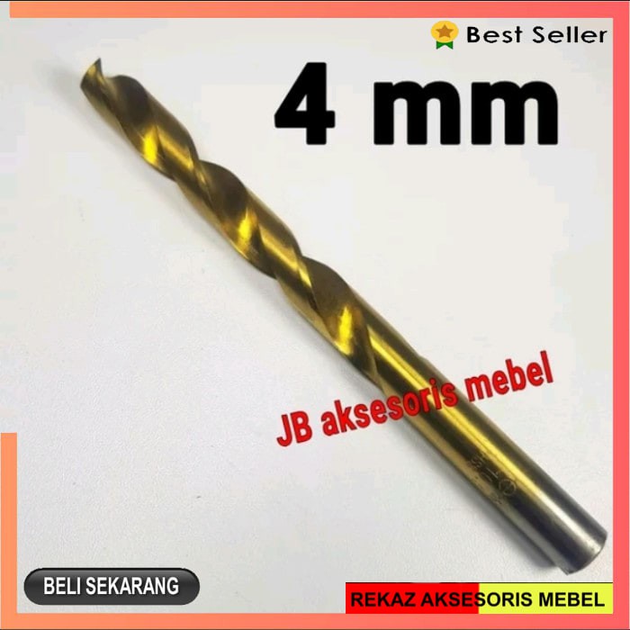 Jual MATA BOR BESI KAYU 4 mm warna KUNING | Shopee Indonesia