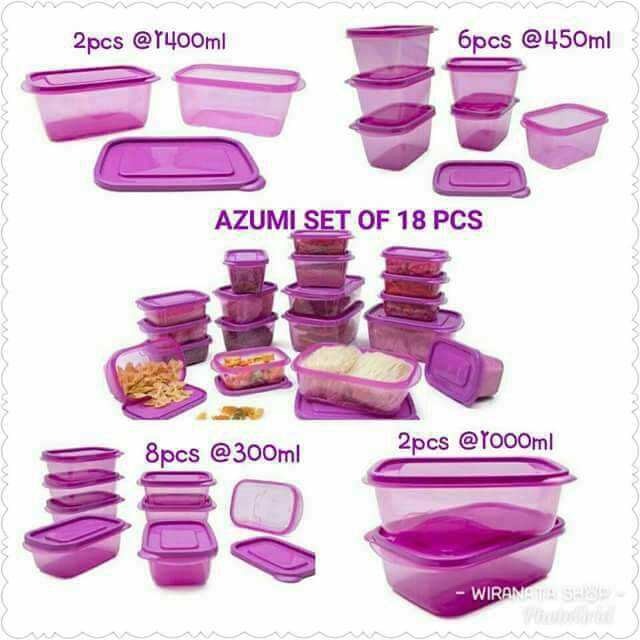 Jual Azumi set of 18 (1box isi 3 set) | Shopee Indonesia