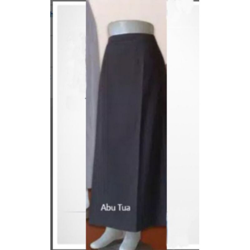 Jual ROK A ROK KERJA /ROK KANTOR SUPER JUMBO FULL PINGGANG KARET ROK ...