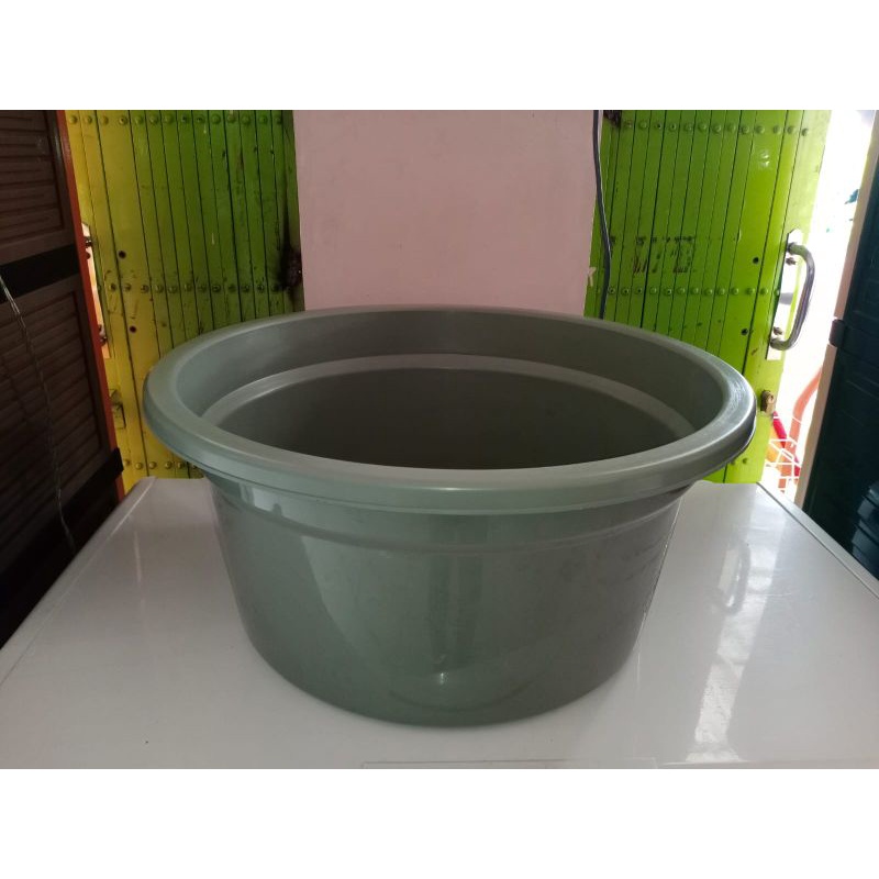 Jual Baskom bulat/ember/gadur penampung air uk 22/24 cm besar | Shopee ...