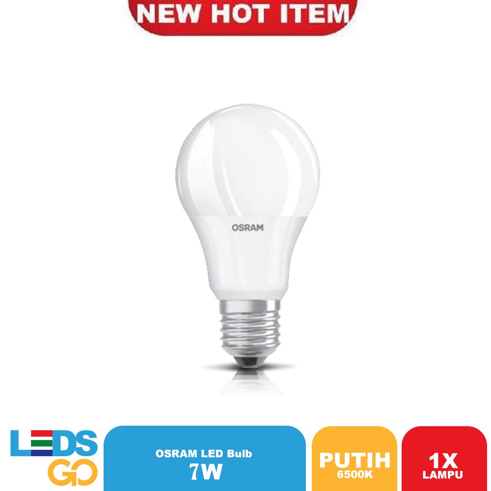Jual OSRAM Lampu Bohlam LED 7 Watt Putih | Shopee Indonesia