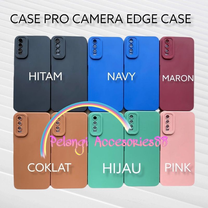 Jual CASE VIVO Y11 / Y12 / Y12i / Y15 / Y17 SOFTCASE PRO CAMERA MACARON - SOFTCASE PELINDUNG ...