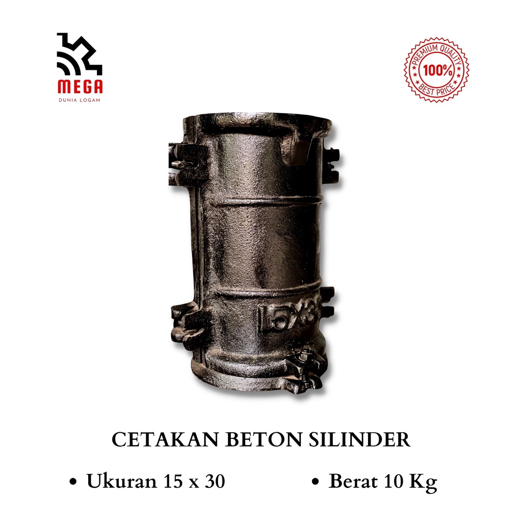 Jual CETAKAN SILINDER BETON 15 X 30 BESI COR LANGSUNG DARI PABRIK ...
