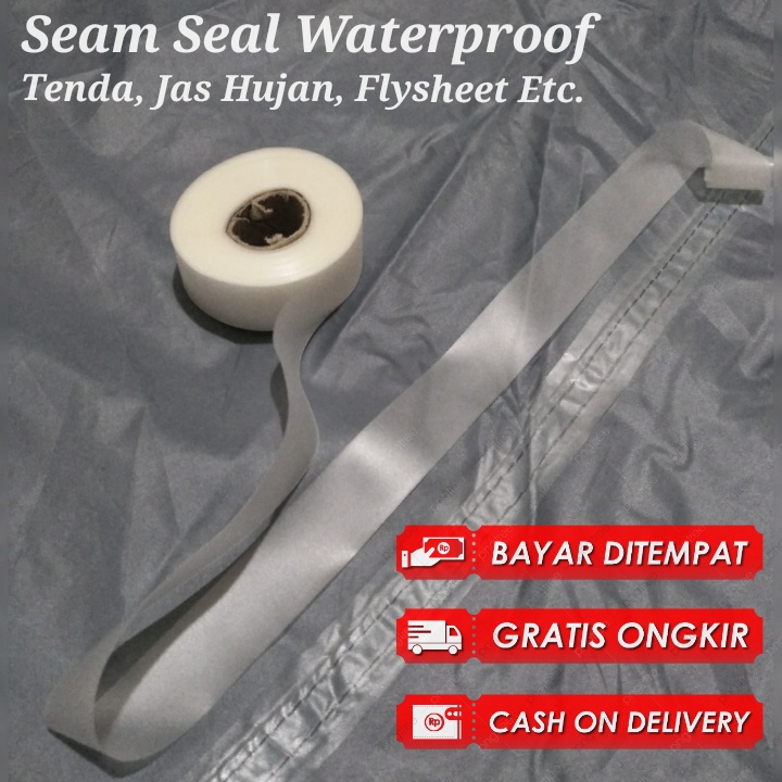Jual Seam Seal Tape Waterproof Jas Hujan Jacket Tenda 10 meter dan 20 ...