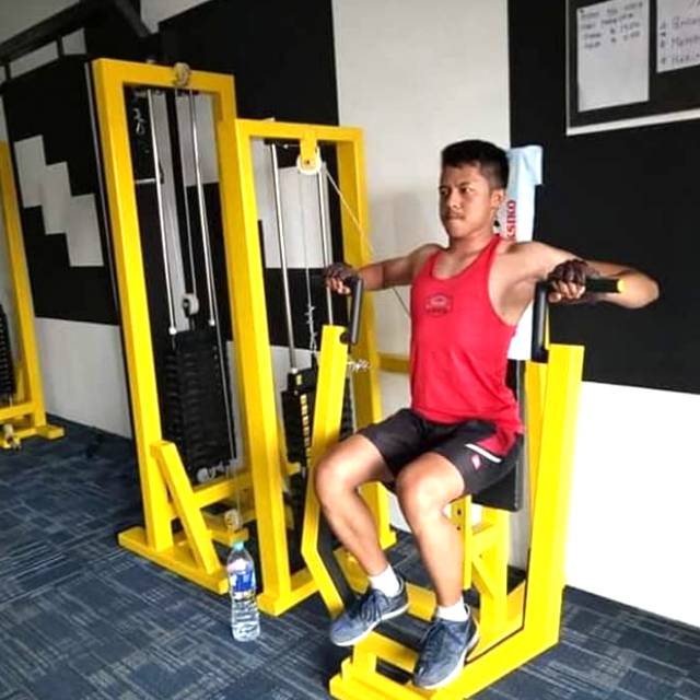 Jual ALAT GYM FITNESS CHEST PRESS MACHINE | Shopee Indonesia