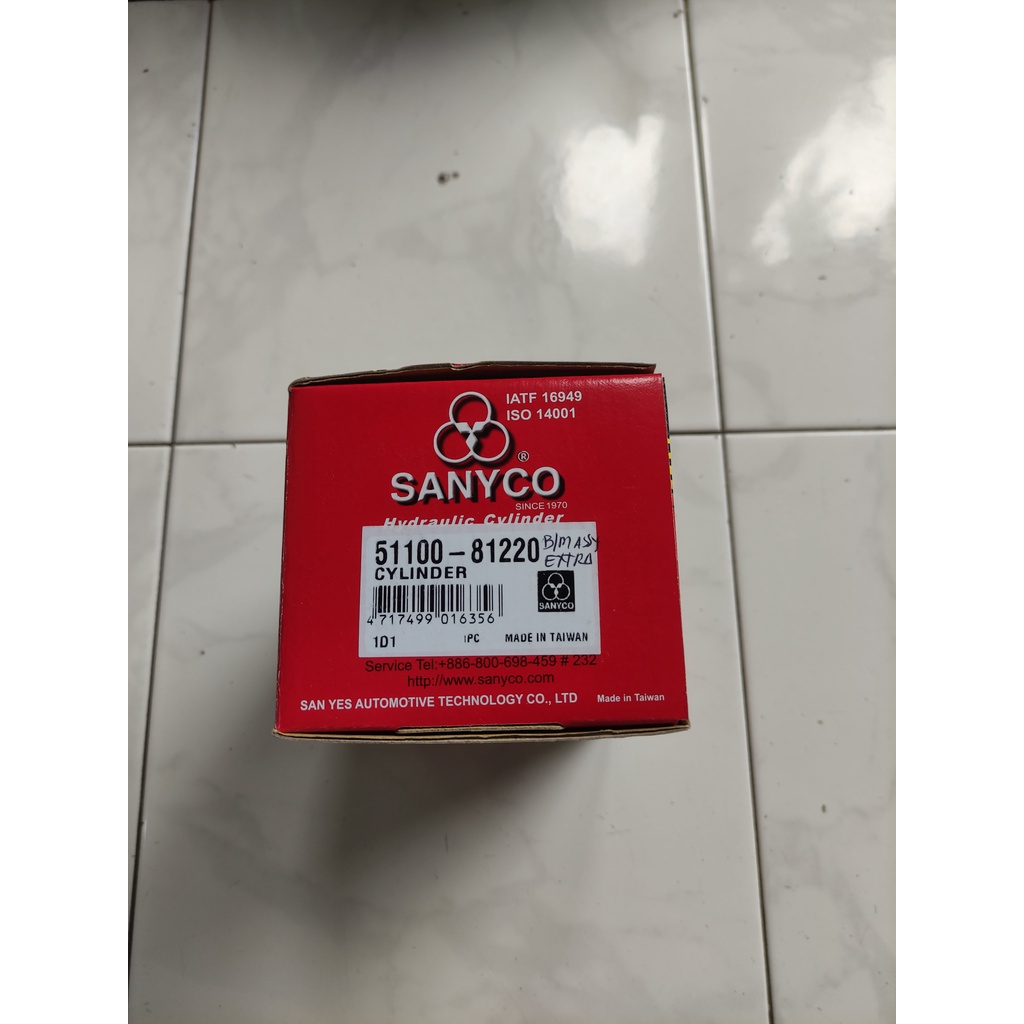 Jual BM ASSY BRAKE MASTER ASSY MASTER REM ATAS CARRY EXTRA ST100 51100-81220 SANYCO ORIGINAL ...