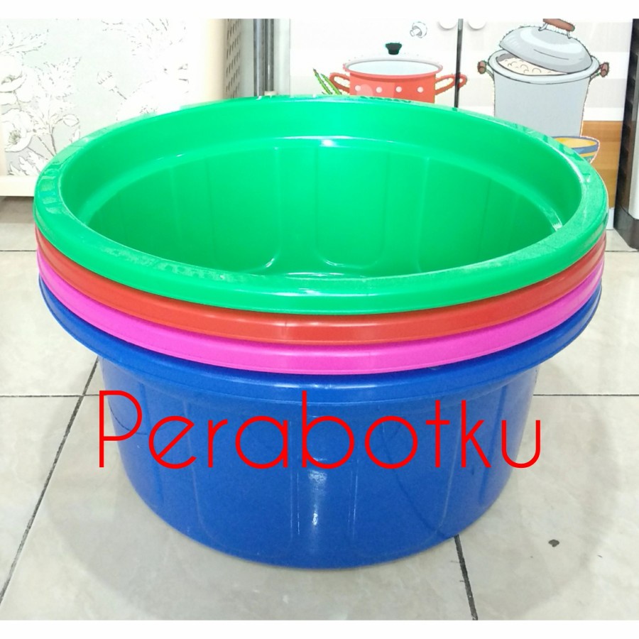 Jual Baskom USA 24 Liter Warna / Basin / Baskom Plastik Besar | Shopee ...