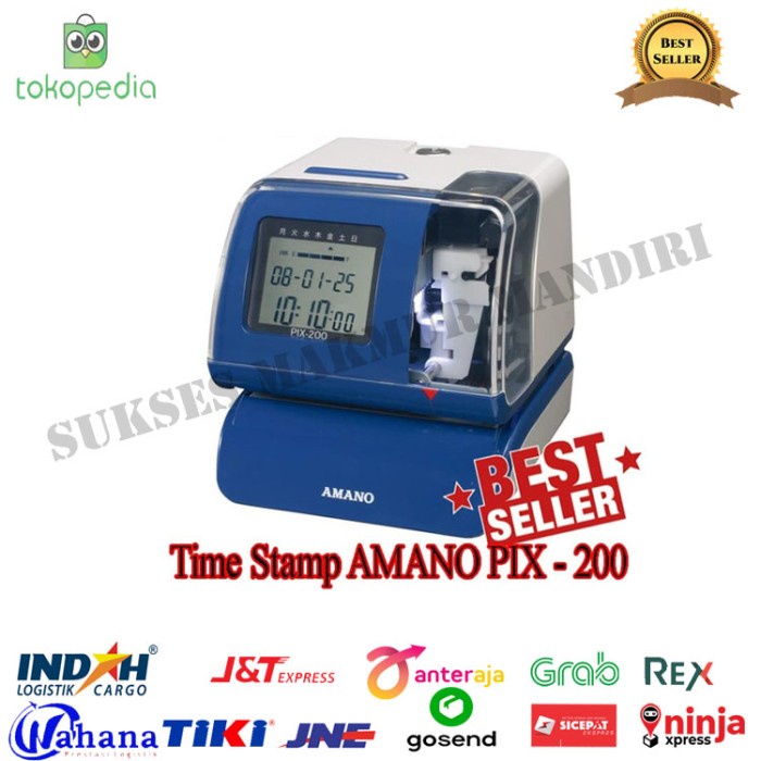 Jual Produk Terbaru Amano Pix-200 Electronic Time Stamp Amano Time ...