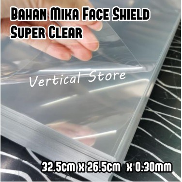 Jual Plastik PVC Mika Kaku Face Shield Sangat Bening Standar Ekspor 0 ...