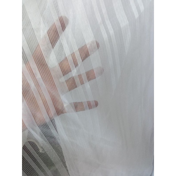 Jual Bahan vitrase lokal kain vitrase gerimis dan salur lebar kain 3 ...