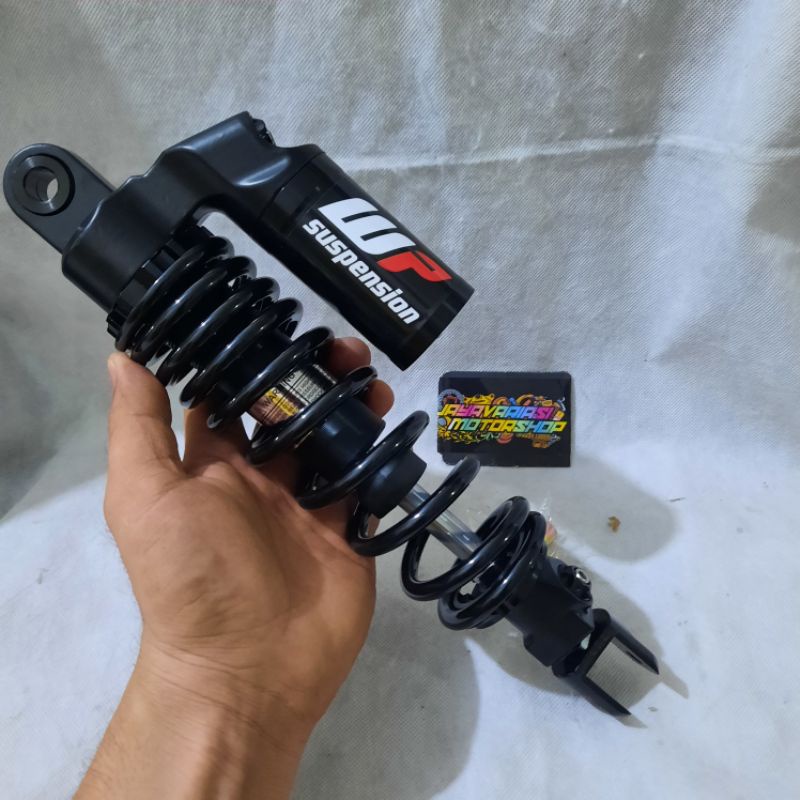 Jual Shockbreaker Shock Tabung Atas Model WP Full Black New Version ...