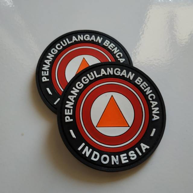 Jual Patch rubber PENANGGULANGAN BENCANA INDONESIA/BPBD/BNPB/TIMSAR ...