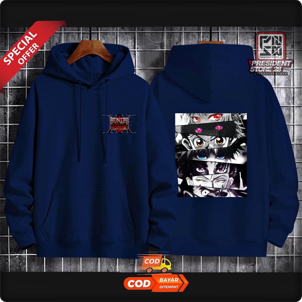 Jual Hodie Anime Pria Remaja Cowo Wibu Hunter x Hunter Keren - Sweater ...