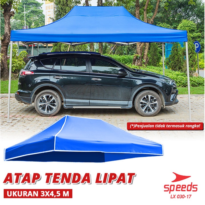 Jual SPEEDS Terpal Tenda/Atap Tenda Lipat Jualan Tenda Bazar Size 3x4,5 ...