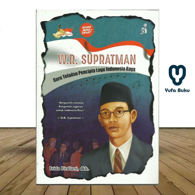 Jual Buku Pahlawan WR Supratman YUFABUKU | Shopee Indonesia