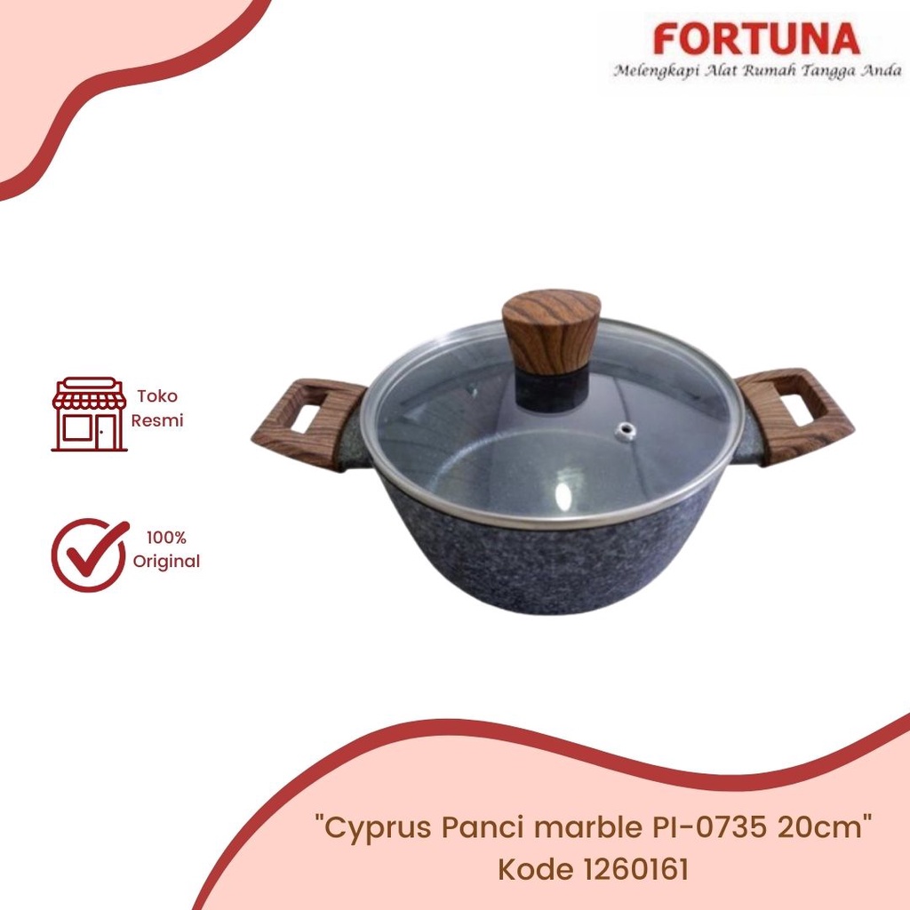 Jual Cyprus Panci marble PI-0735 20cm | Shopee Indonesia