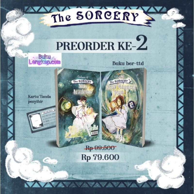 Jual buku novel Little Magical Piya & Sky Academy - Cindyana H original ...