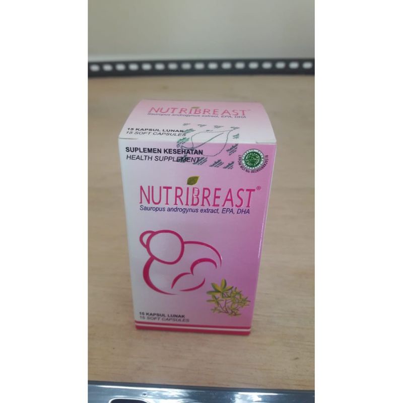 Jual NUTRIBREAST VITAMIN UNTUK MELANCARKAN ASI + DHA | Shopee Indonesia