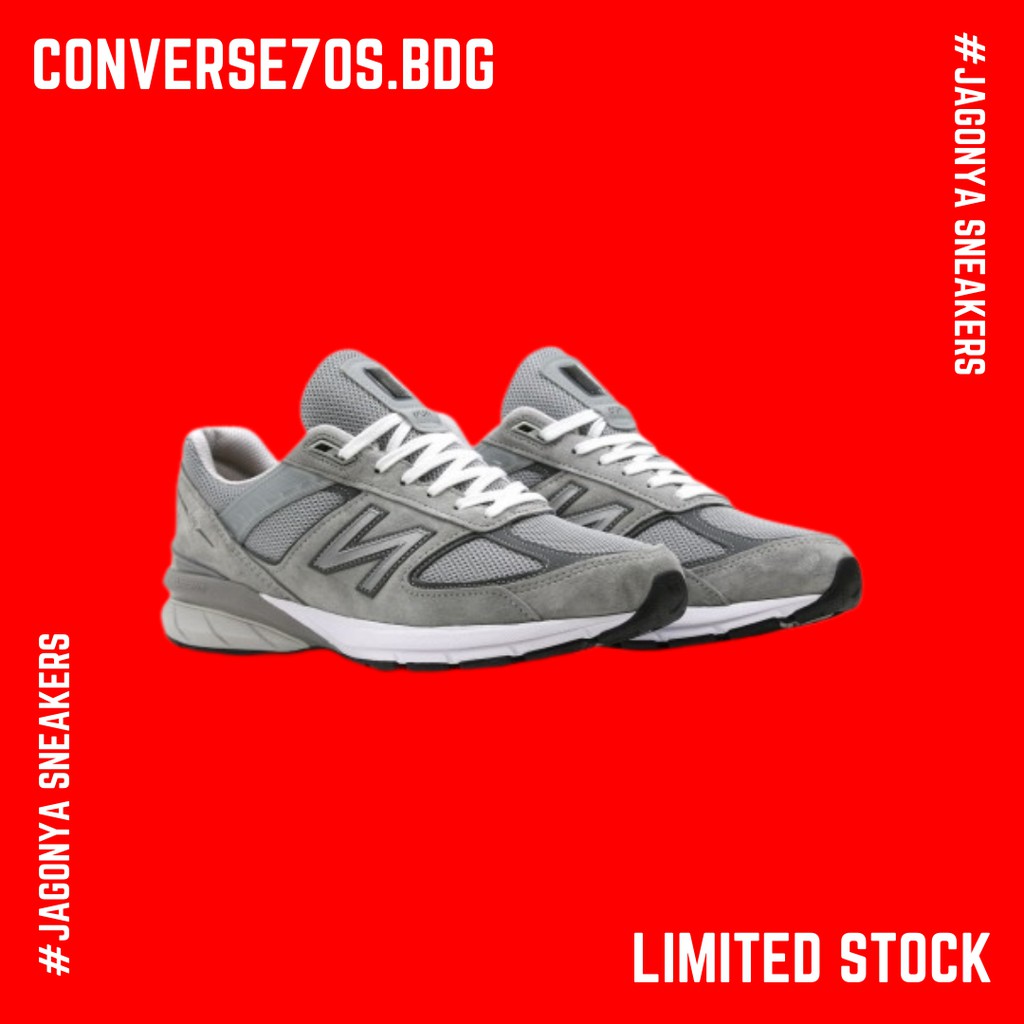 Jual New Balance 990V5 Grey | Shopee Indonesia