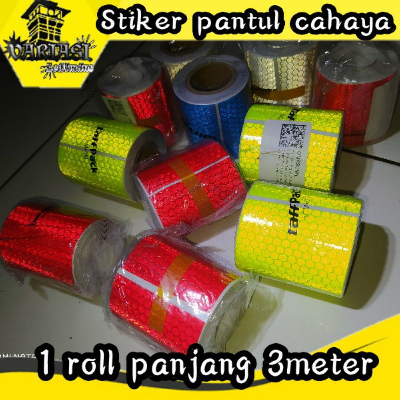 Jual STIKER REFLEKTIF 3METER (STIKER PANTUL CAHAYA) | Shopee Indonesia