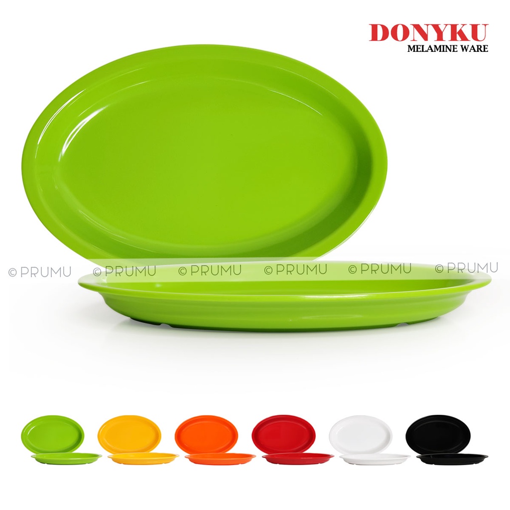 Jual Piring Oval Melamin 9 inch - Piring Saji Melamine - Piring Lodor ...